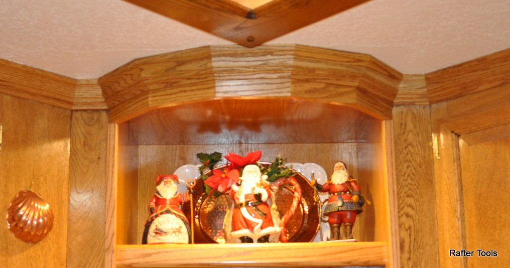 Roof Framing Geometry: Polygon Crown Molding Miter Angles and Bevel Angles