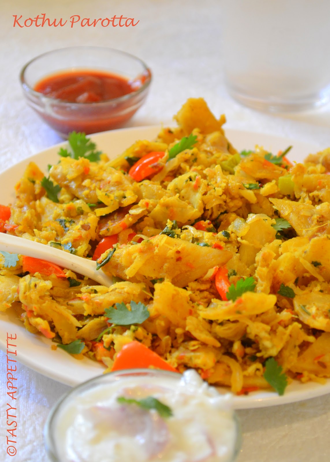Kothu Parotta / Step by Step Recipe