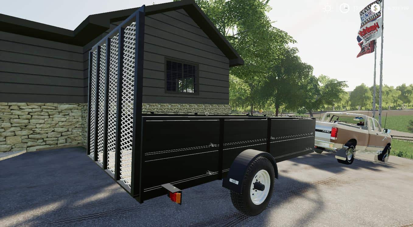 FS19 1999 Neal Manufacturing Utility trailer v1.0 - FS 19 & 22 USA Mods ...