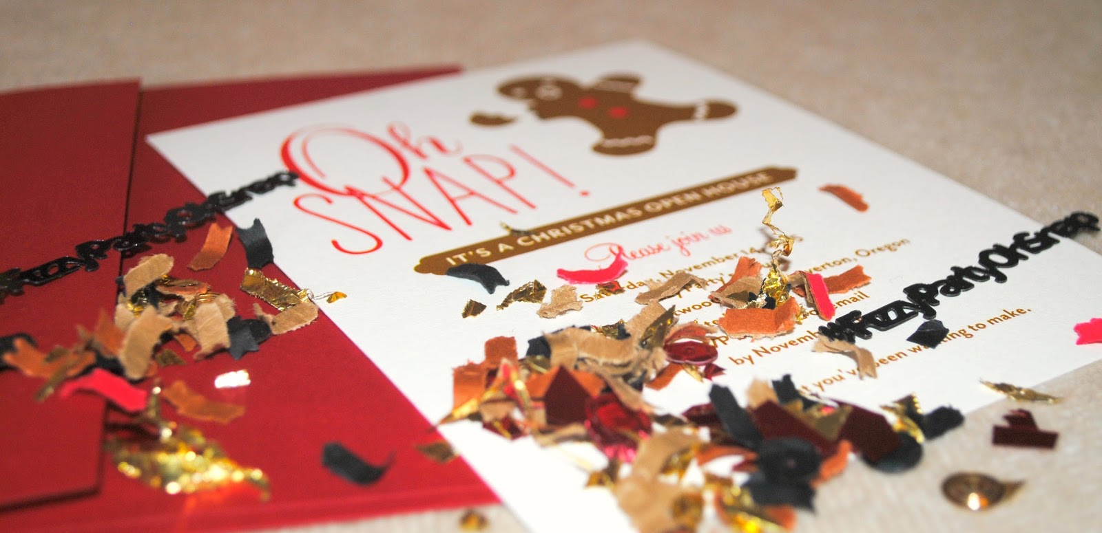 Fizzy Party: Oh Snap! Sweets Christmas Party