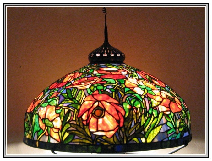 Stained glass lamp shade patterns | Lamps Image Gallery