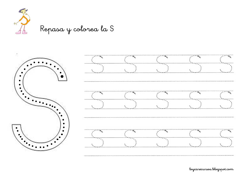 RECURSOS DE EDUCACIÓN INFANTIL: FICHA LA S