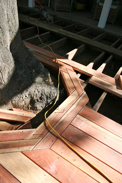 The Polished Pebble: Deck Details: Before and After