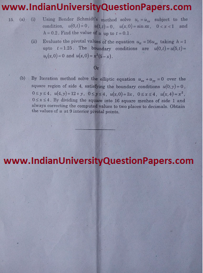 MA6459 Numerical Methods Nov Dec 2016 Question Paper - University ...
