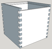 Woodworking Notes: Designing Box Joints