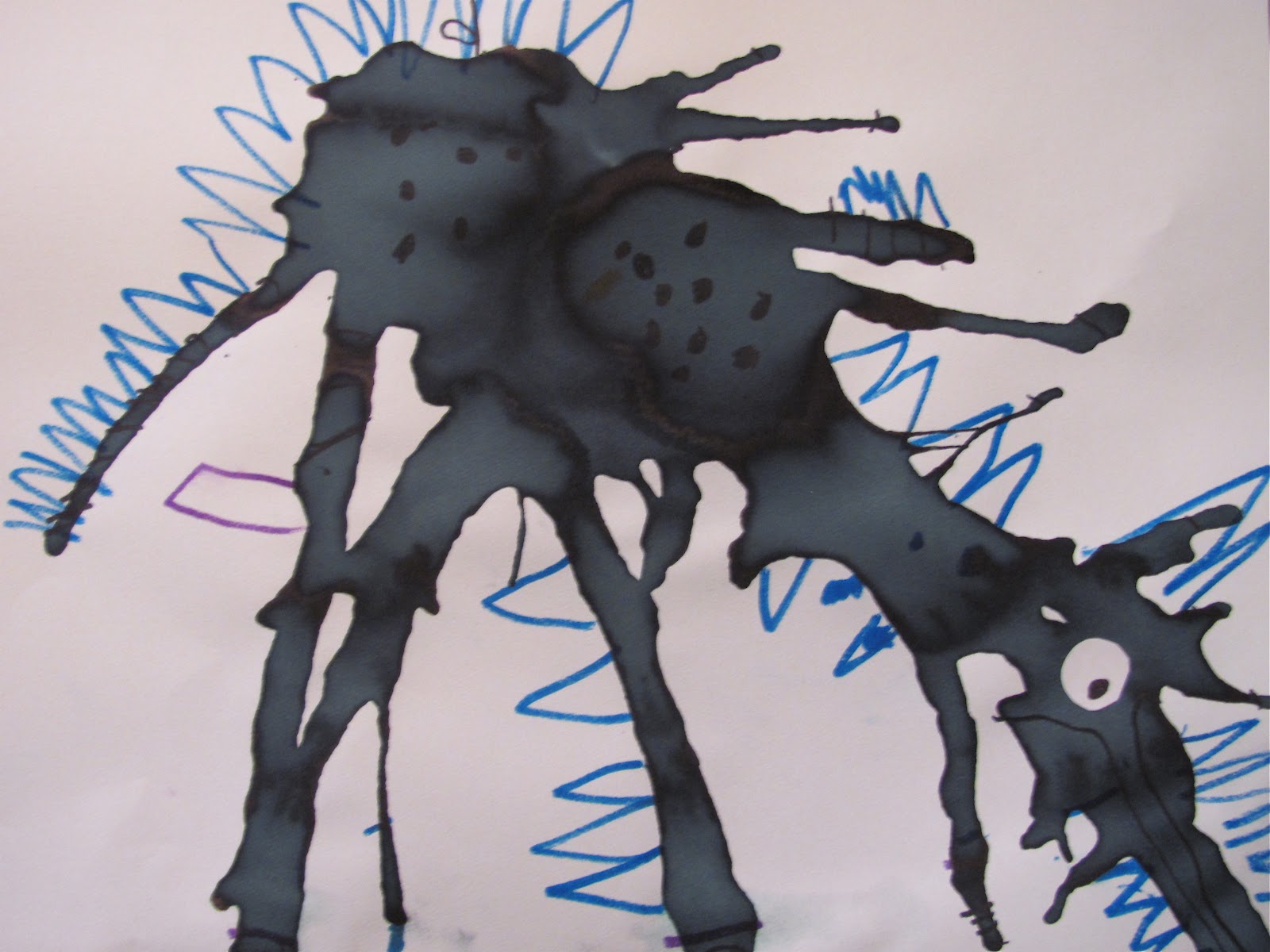 The Chocolate Muffin Tree: How to Create an Ink Monster