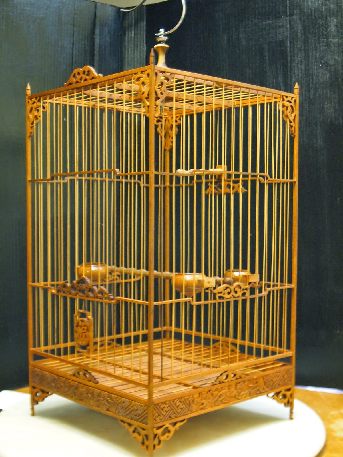 Asian Bamboo Bird Cages