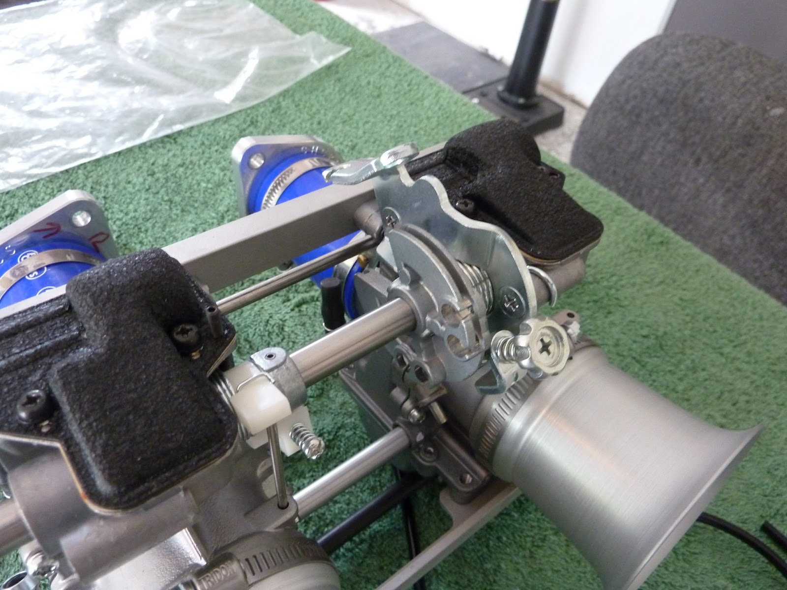 XS650 Stone Soup: Carb Linkage Mod