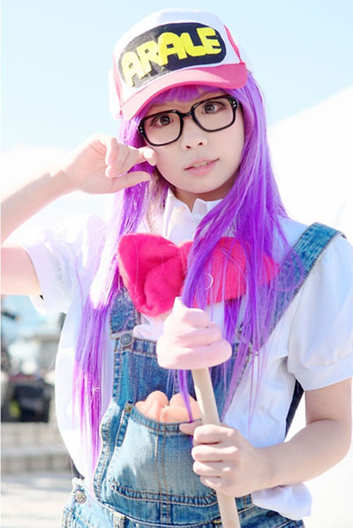 anime character cosplay: Dr Slump Cosplay Photography Arale Photograph
