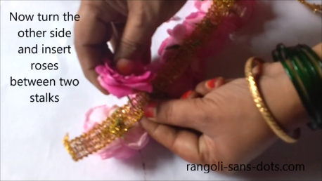 Easy flower garland make simple garland
