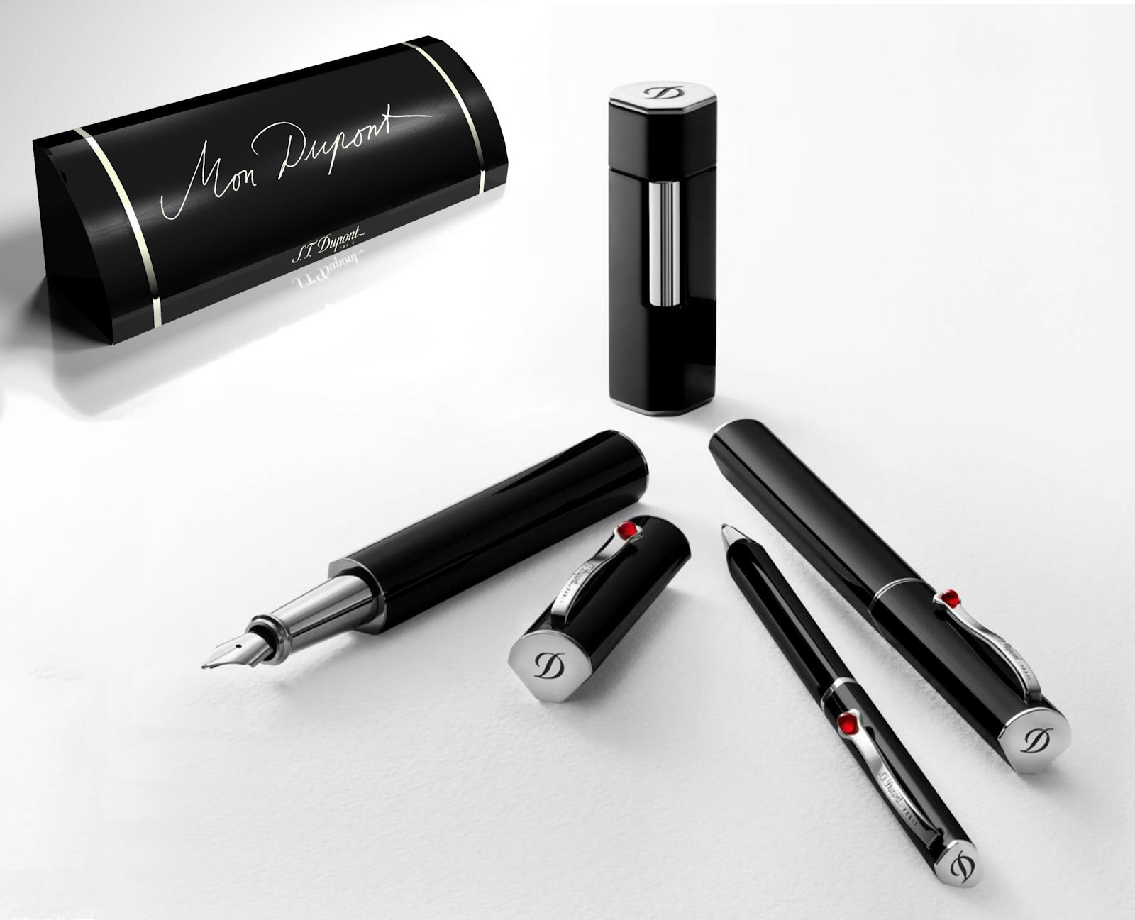 Nancy Olson, Ink.: Karl Lagerfeld and S. T. Dupont join talents