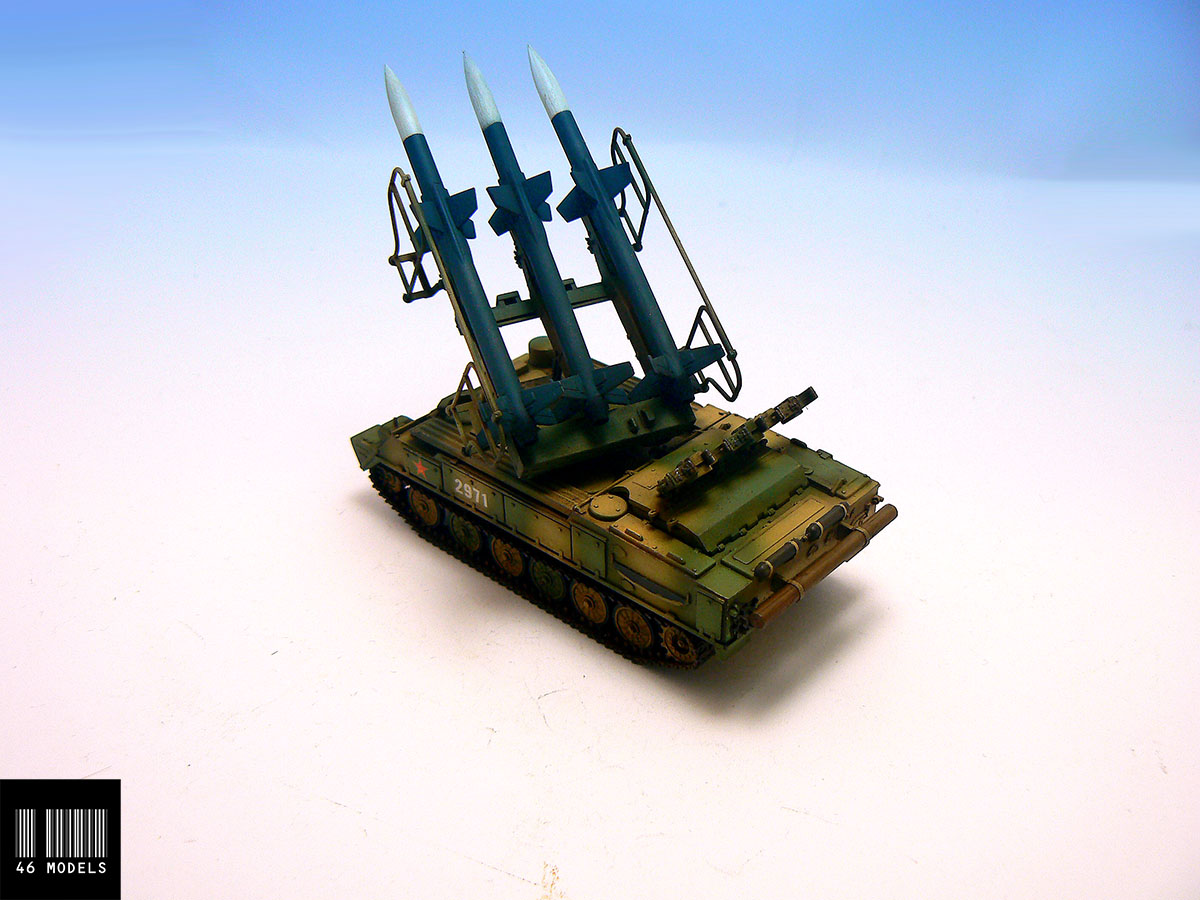 46 MODELS by Tomasz Bajer : Russian SAM-6 Antiaircraft Missile 1/72