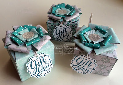 Elaine's Creations: Envelope Liner Gift Box & Tutorial