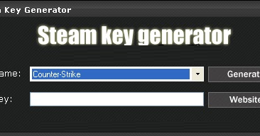 Steam Key Generator