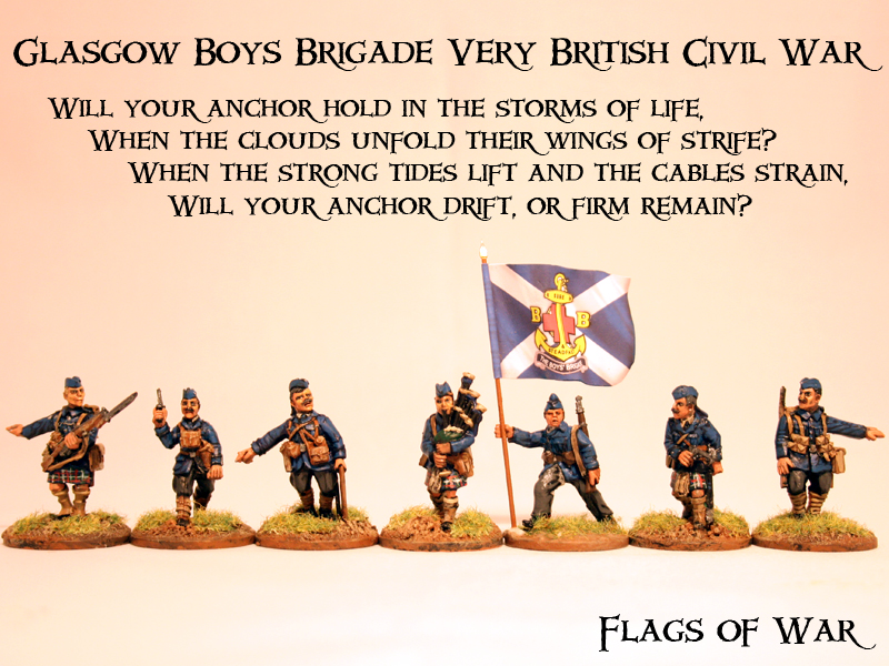 Flags of War: Glasgow Boys Brigade Very British Civil War