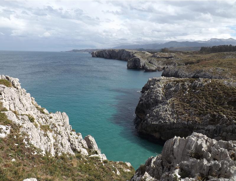 Wild Nature of the Cantabrian Mountains (Spain): The limestone cliffs ...