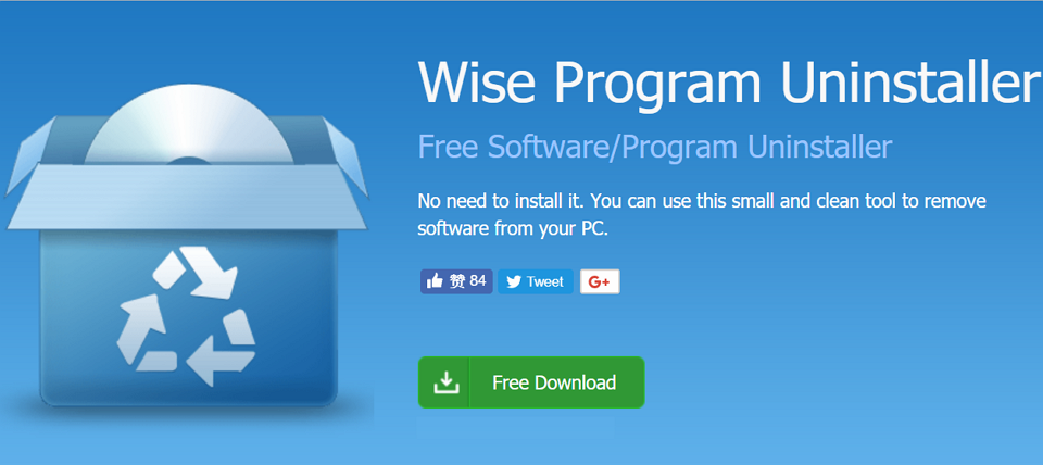 Wise Program Uninstaller 簡單易於使用的免費軟體移除工具(繁體/3.1.6版)