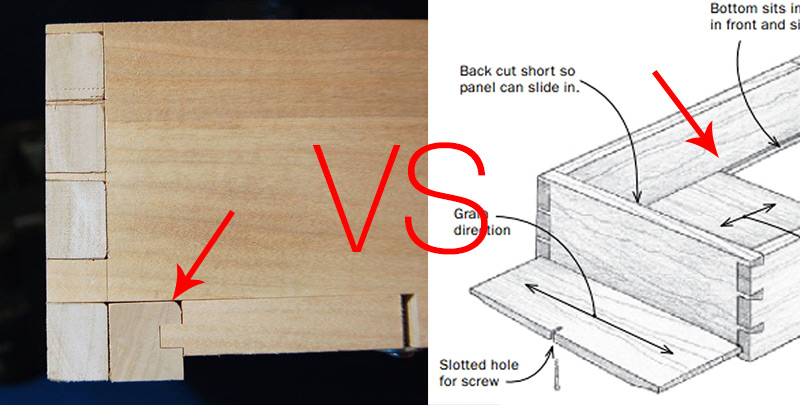 Honey Do Woodworking: Q&A - Drawer Slips vs. Grooves