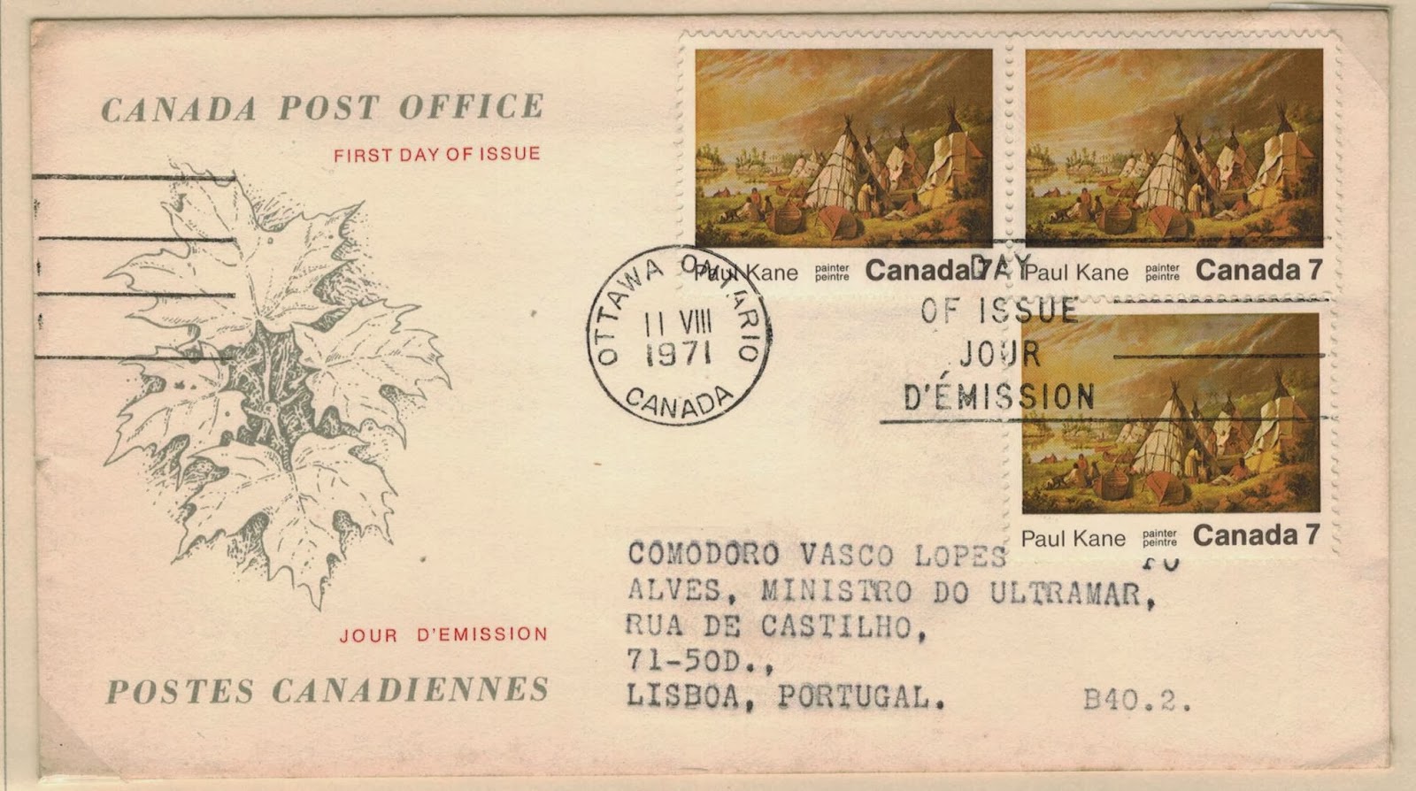 Postal History Corner: Canada Post Office Publicity First Day Covers ...