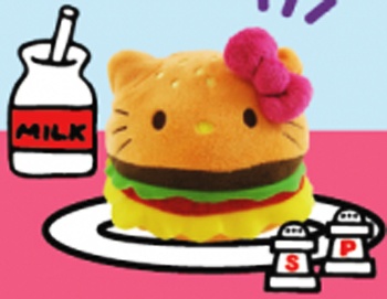 Hello Kitty transforms into hamburger | JUMI