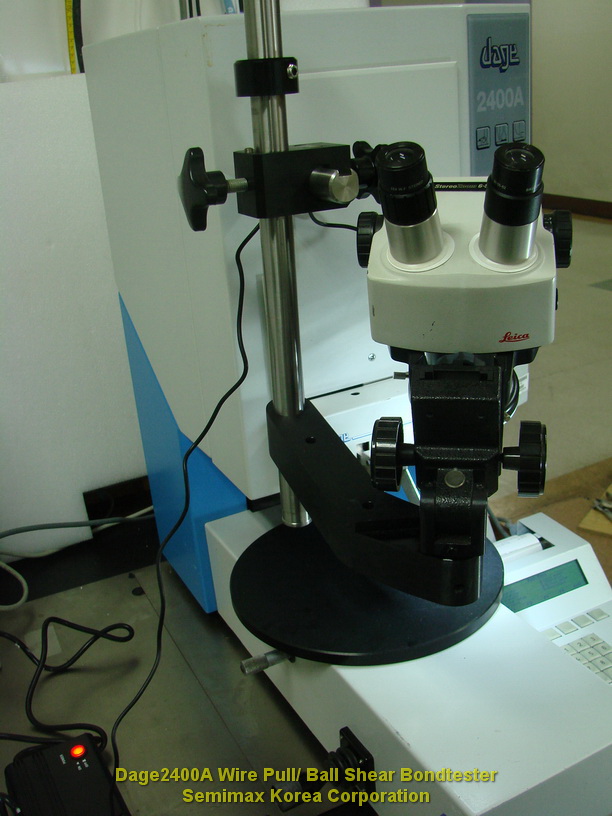 Semiconductor Equipment: Dage2400A 2400A Wire Pull Ball Shear Multi ...