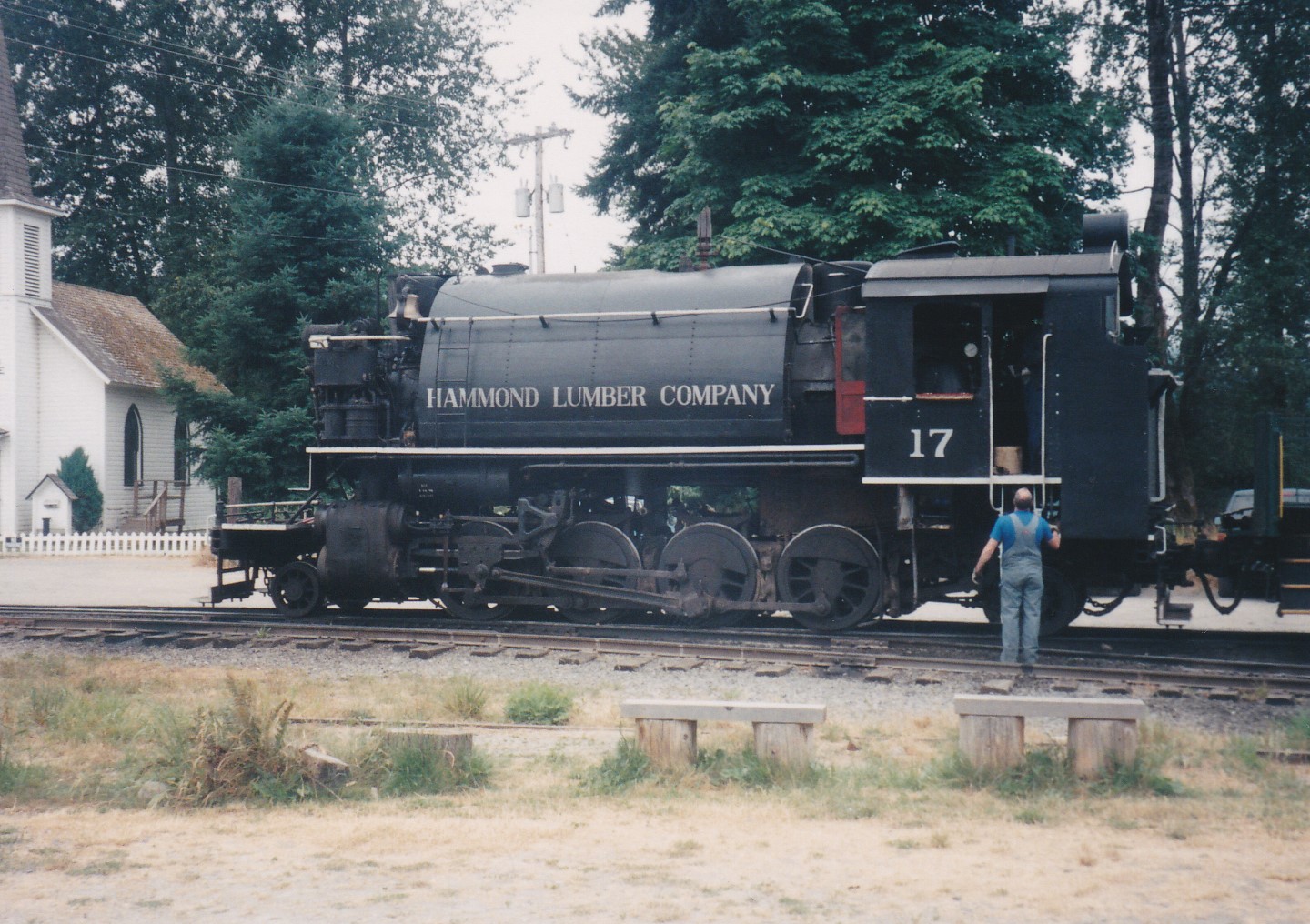 TrainPages: Mt. Rainier Scenic Railroad in August 1998