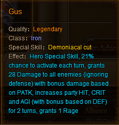 AlmightyRageGames: Gus Build