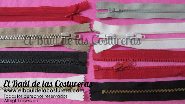 Cierres tipos y usos