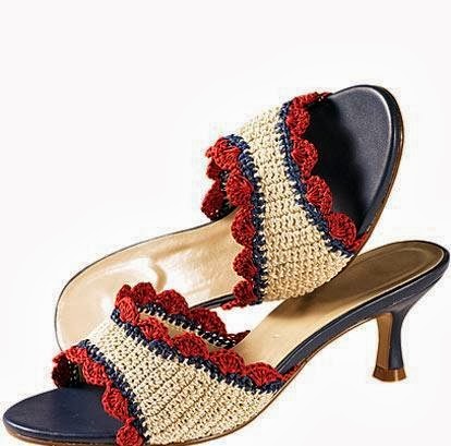 Knitting For All: Knitted shoes