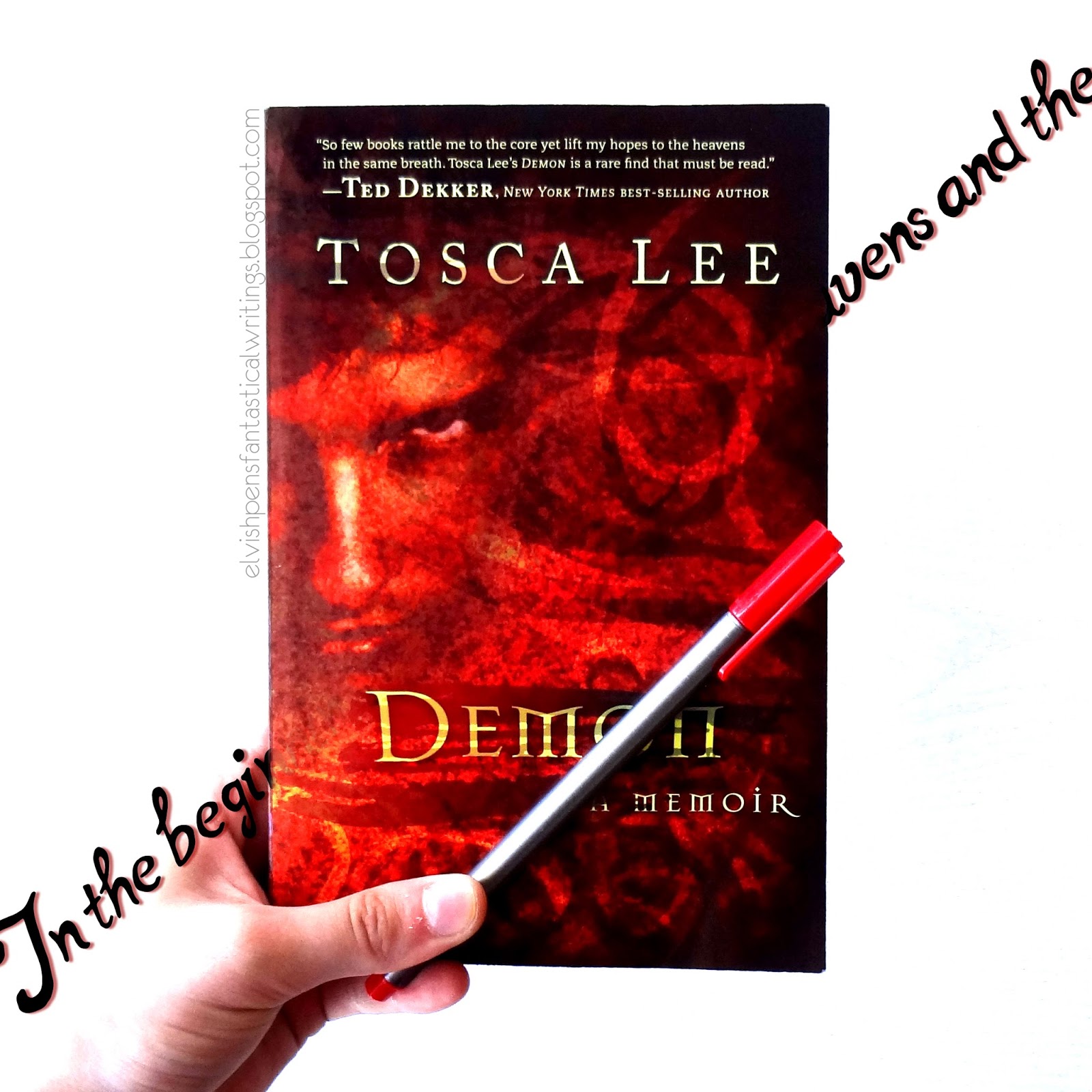 Elvish Pens, Fantastical Writings: Demon: A Memoir by Tosca Lee ||| A ...