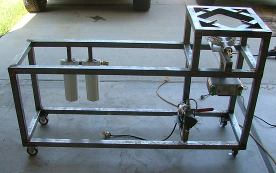 Microbus Brewery: Brew Stand Build