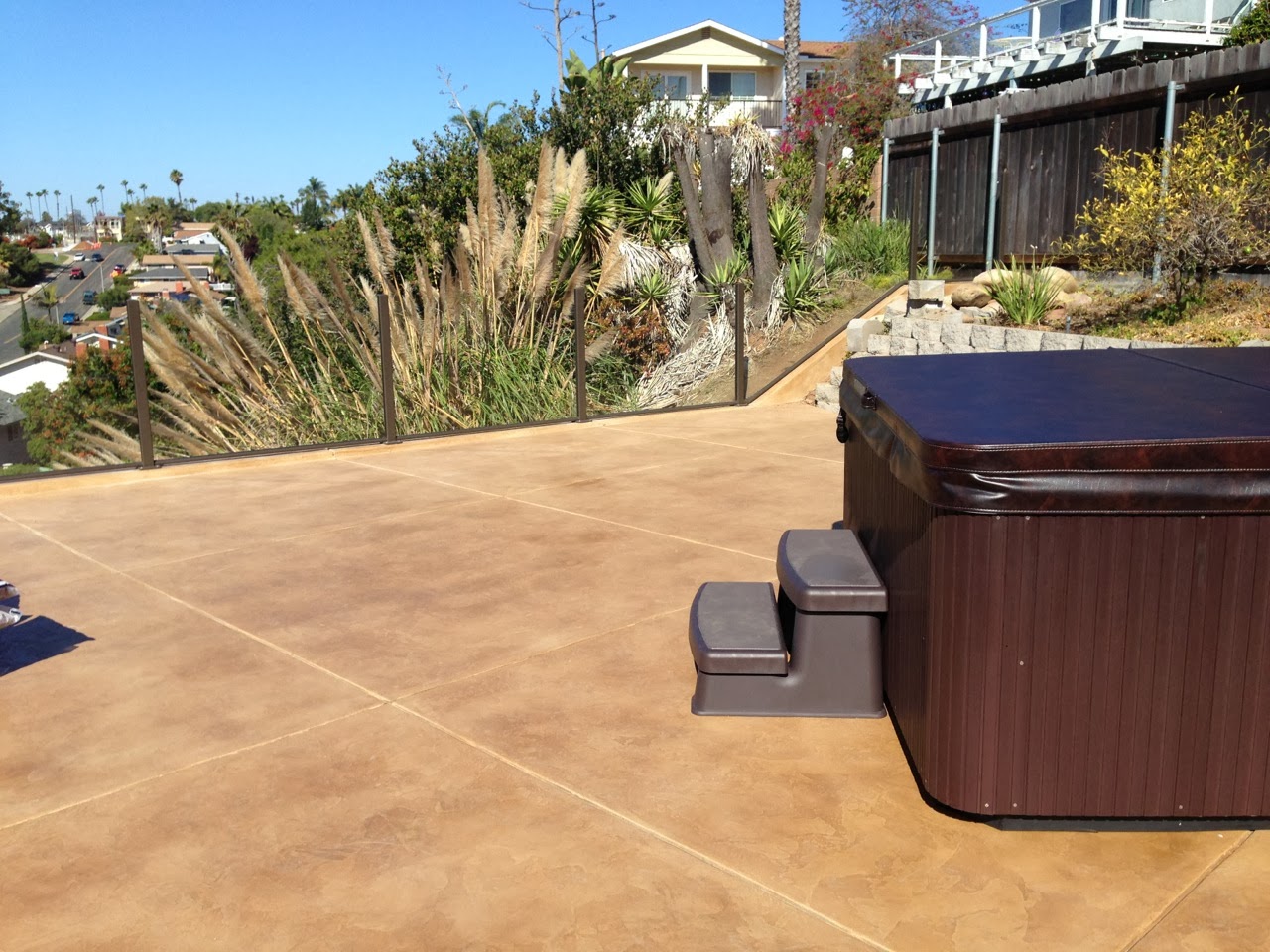 Life Deck Coating Installations: Patio with a View