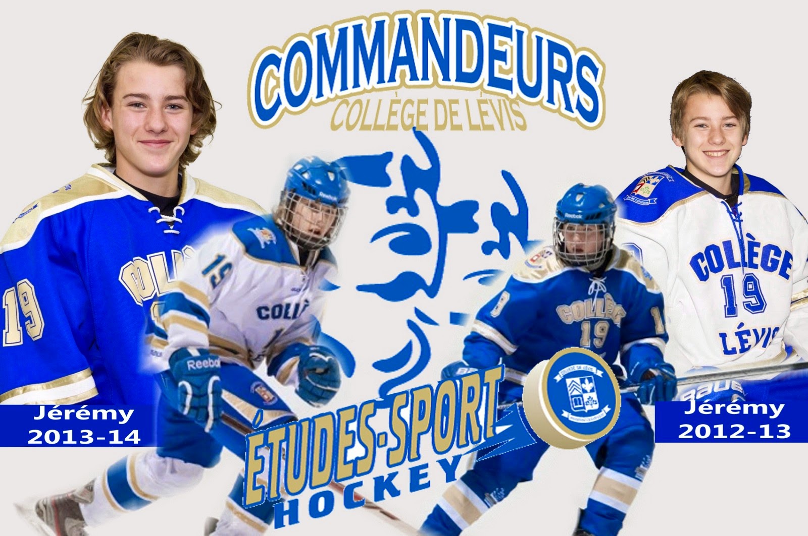 Commandeurs Collège Lévis 2015-2016: Nos anciens du programme hockey CDL