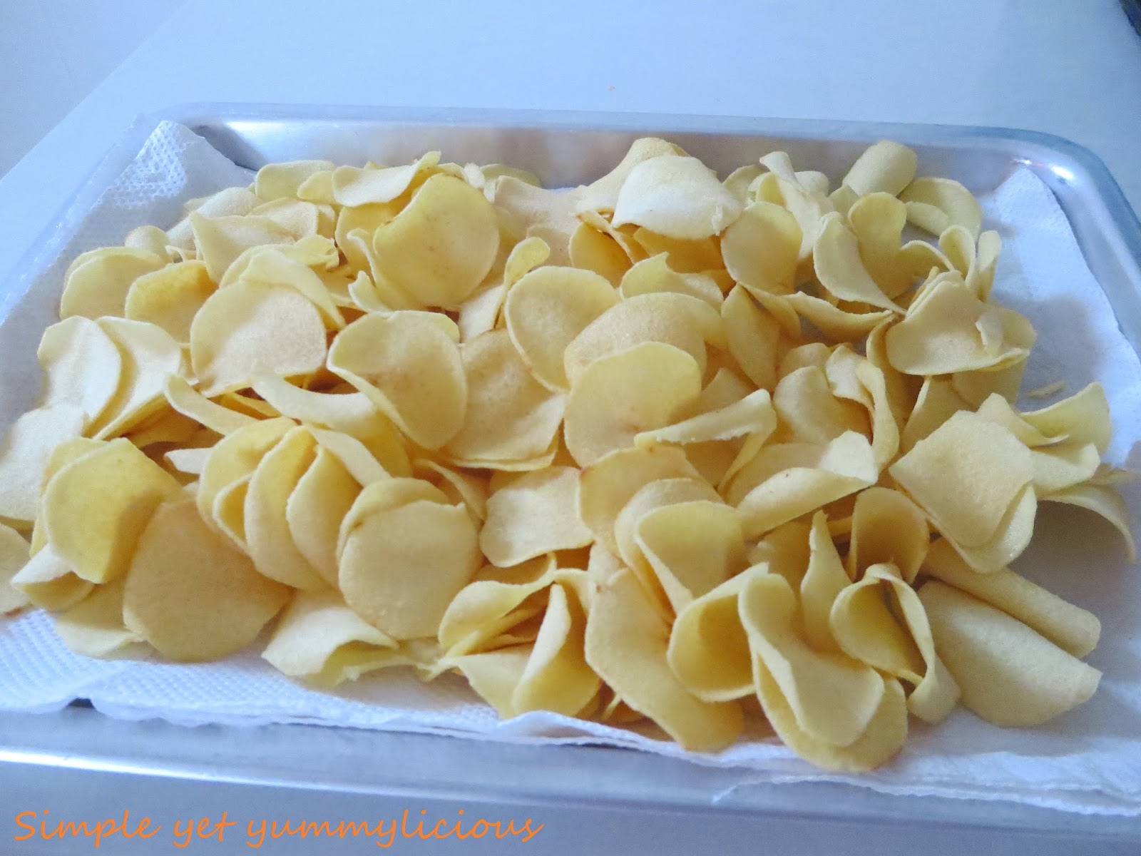 Simple yet yummylicious!: Arrowroot Chips