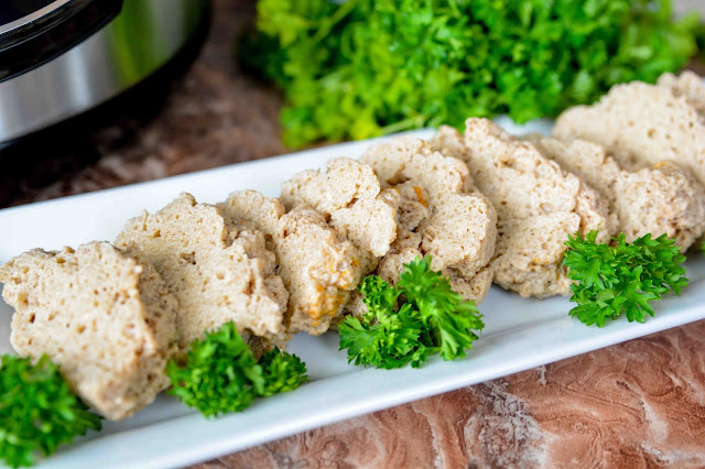 Theresa's Mixed Nuts: Easy Pressure Cooker Seitan