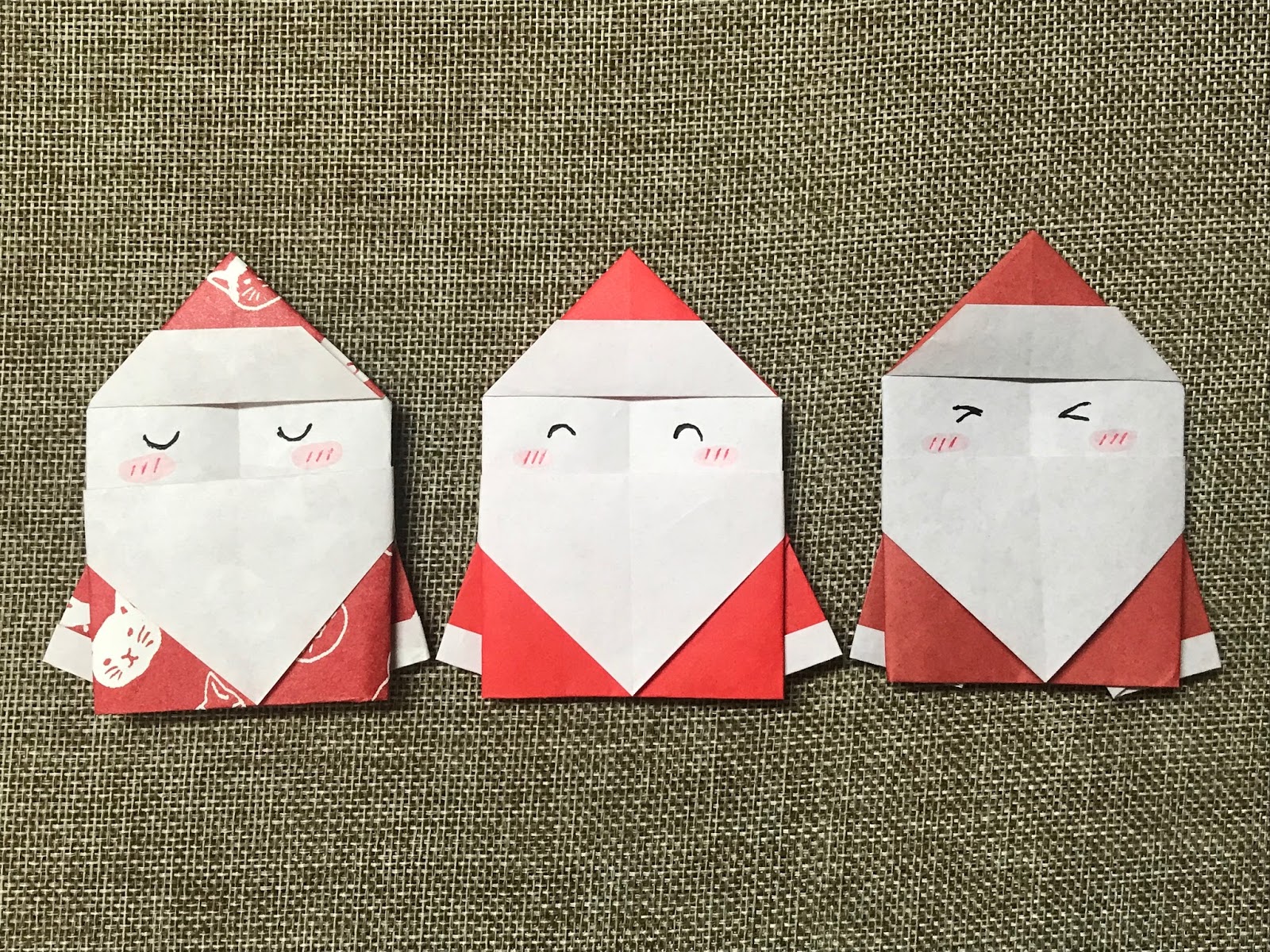 Tutorial #48: Origami Santa Claus | The Idea King