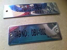 PLAT EMBOSS & ETCHING - 3 NAGA