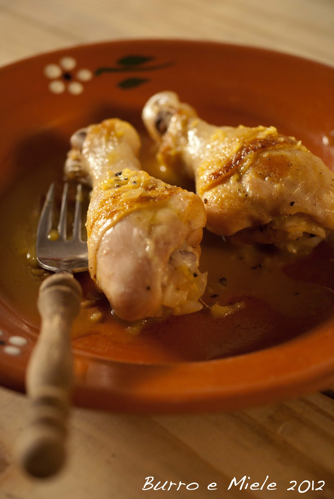 Burro e Miele: Pollo all'arancia e zenzero, di Helga e Magali