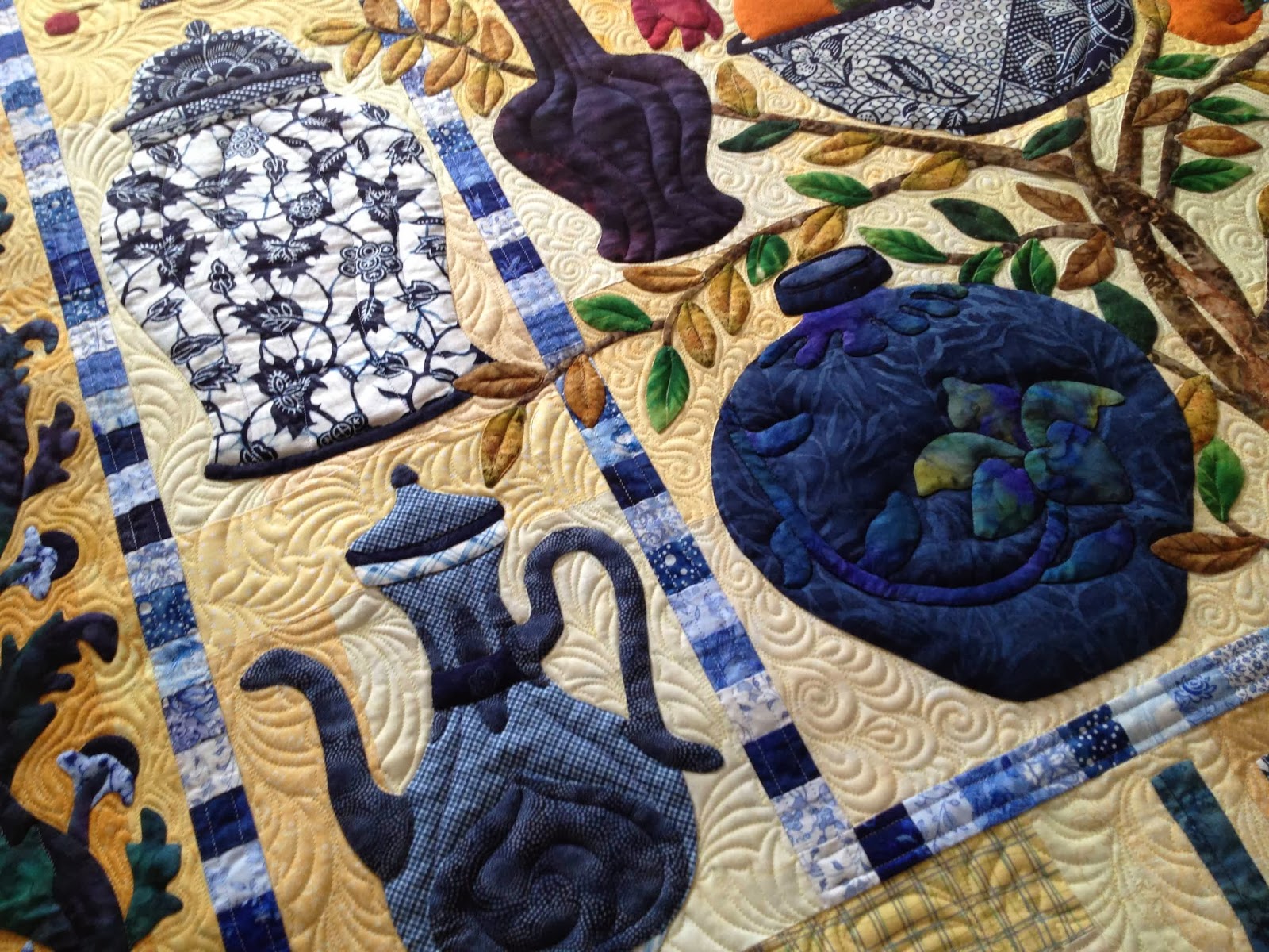 Sewing & Quilt Gallery: The Blue Collection