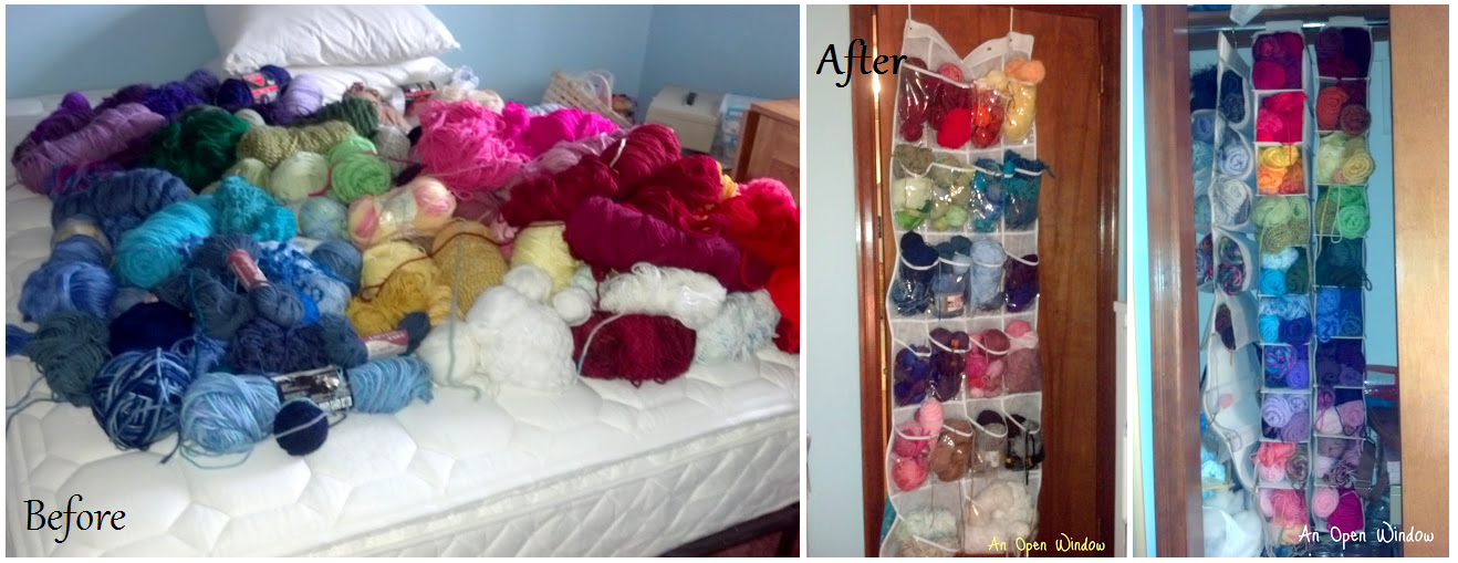 An Open Window: Yarn Organization