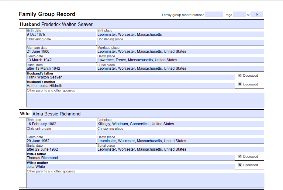 Genea-Musings: FamilySearch Family Tree Prints Pedigree Charts and ...