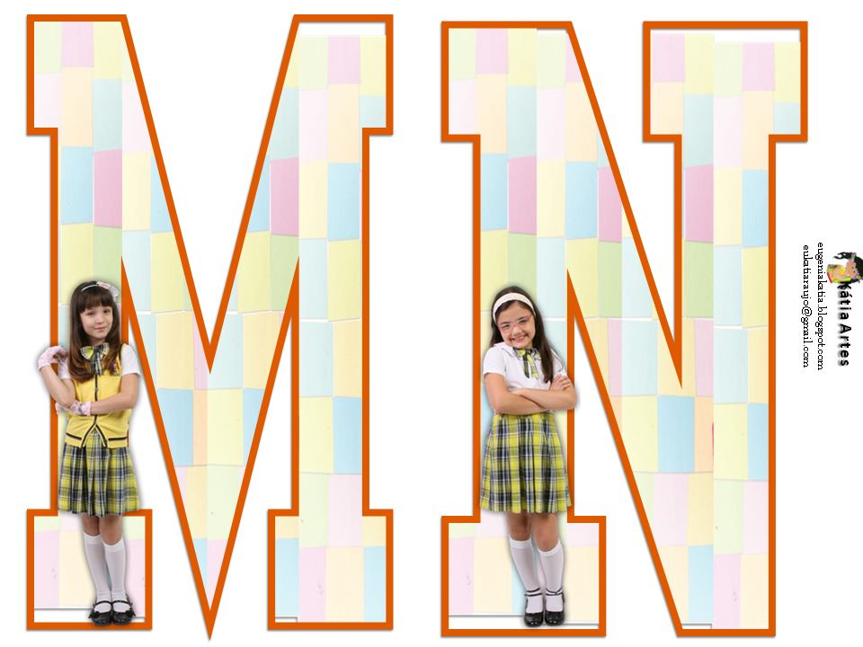 Alfabeto con las niñas de Carrusel. - Oh my Alfabetos!