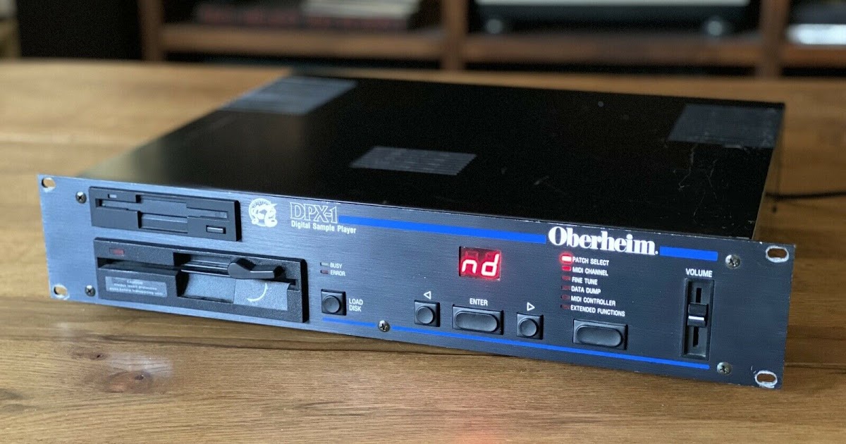 MATRIXSYNTH: Oberheim DPX-1 Sampler Sample Playback Rack Mount Synthesizer