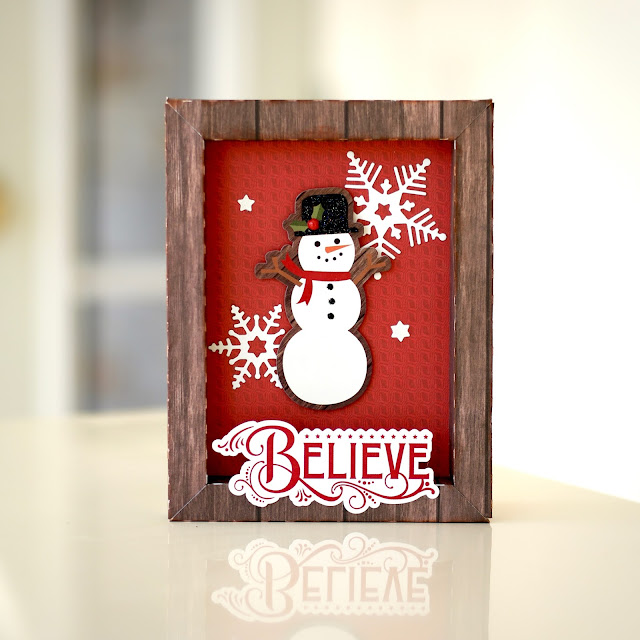 Court's Crafts: 3d Frame Card Deer