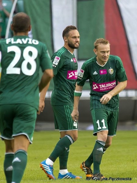Football Kits FC: Slask Wroclaw 2014/15 Adidas Home Kit