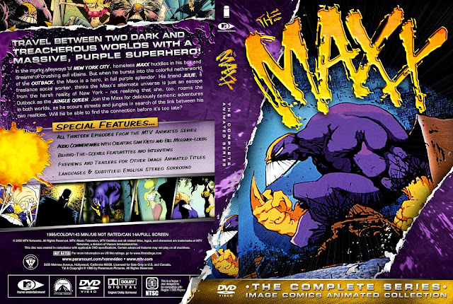 Capa DVD The Maxx The Complete Series - DVD Cover - Baixar Capas de ...