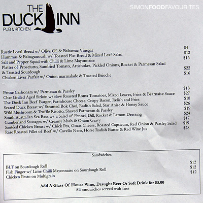 Simon Food Favourites: The Duck Inn Pub & Kitchen: Beer Garden and Pub ...