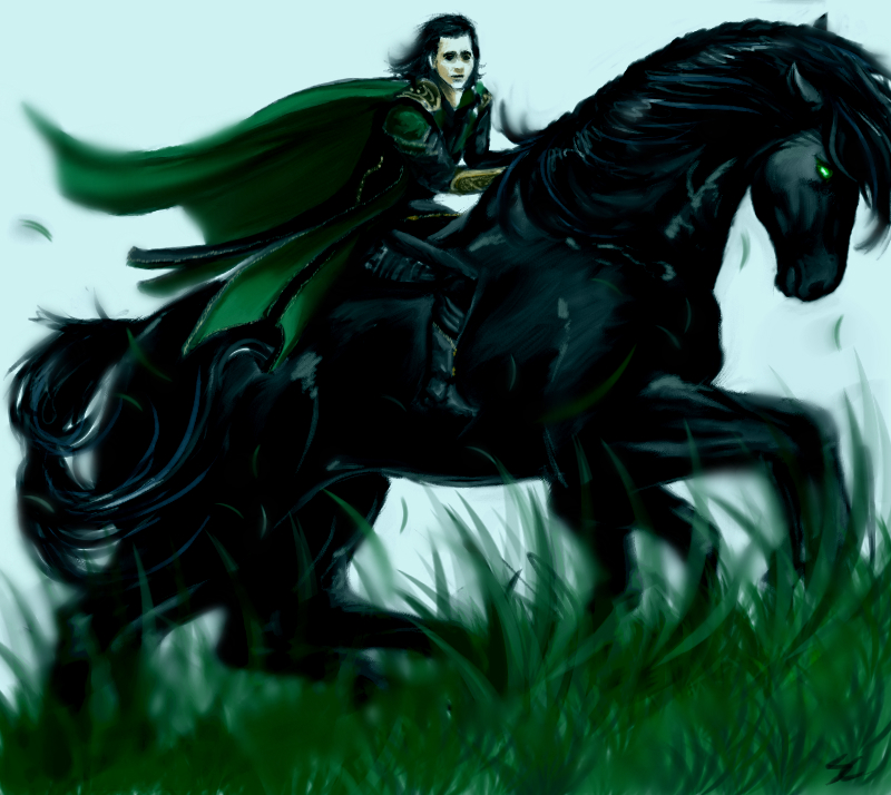 Arcanoteca: Mitologia Nordica: Origem de Sleipnir