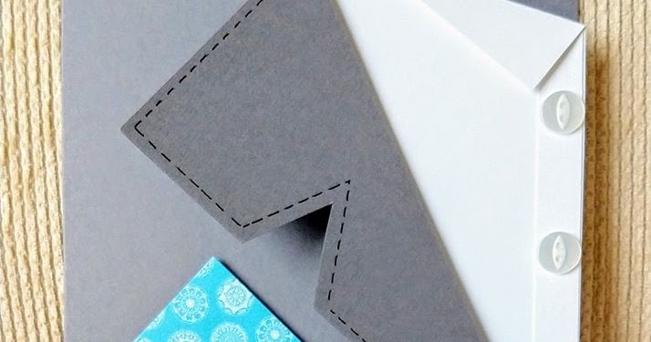 A Passion For Cards: Men's jacket card - YouTube tutorial