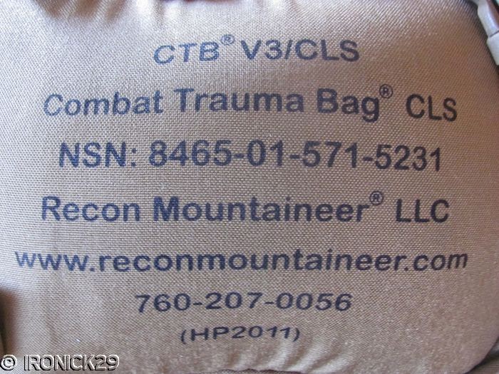 Webbingbabel: USMC Combat Trauma Bag CTB-V3